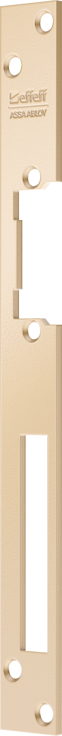 EFFEFF vlakke sluitplaat 01001-01 - 250x25x3mm - Ducat Gold - AAFFS-01 ...